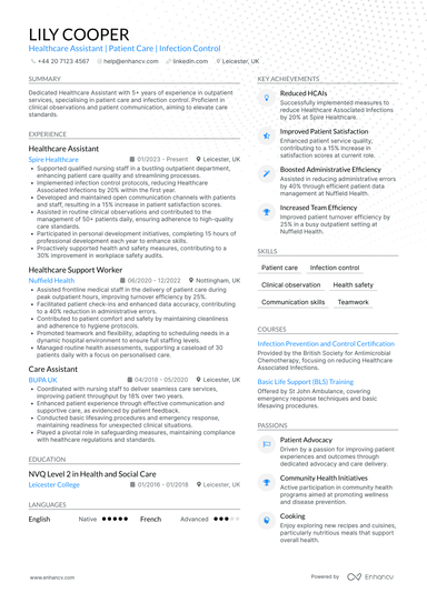 Care Assistant CV Examples & Guide for 2026