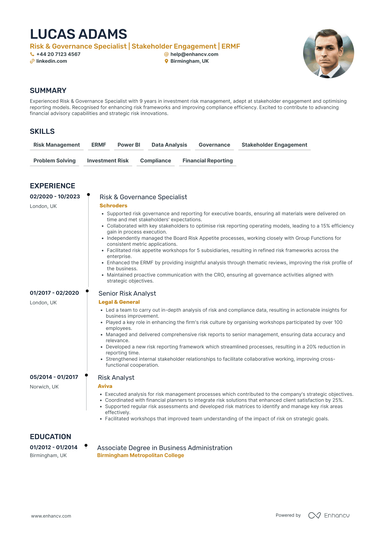 Model CV Examples & Guide for 2025