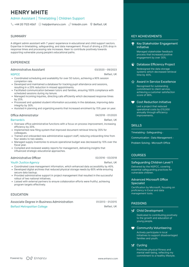 Administrative Assistant CV Examples & Guide for 2026