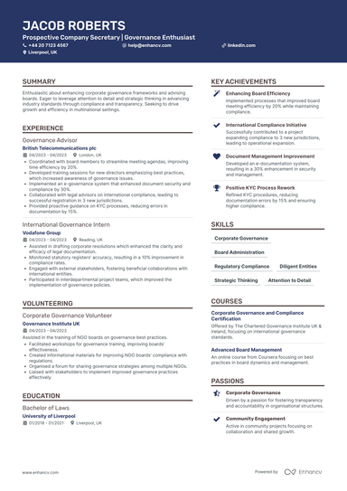 Legal Secretary CV Examples & Guide for 2026