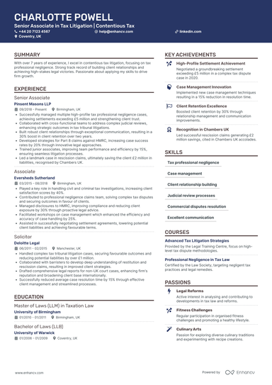 Solicitor CV Examples & Guide for 2026