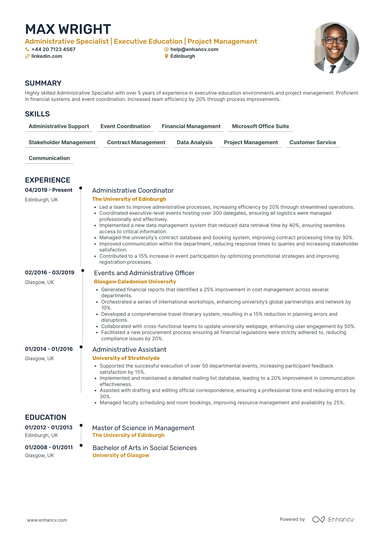 Finance CV Examples & Guide for 2026