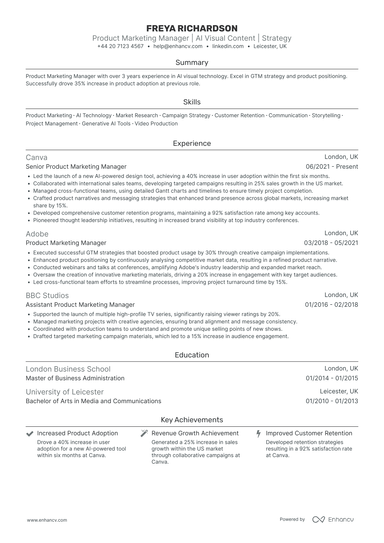 Film CV Examples & Guide for 2026