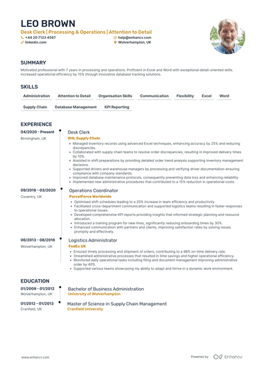 Warehouse CV Examples & Guide for 2026