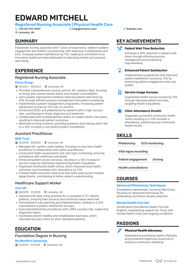 Nursing Assistant CV Examples & Guide for 2026