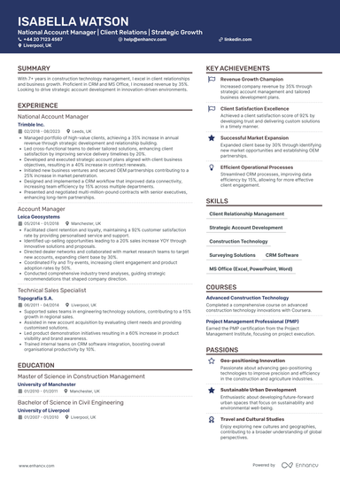 Account Manager CV Examples & Guide for 2026