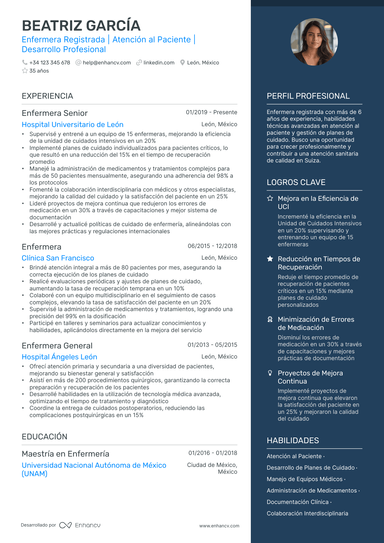 CV Enfermera: Cómo Crear un CV Imbatible (+12 Plantillas)
