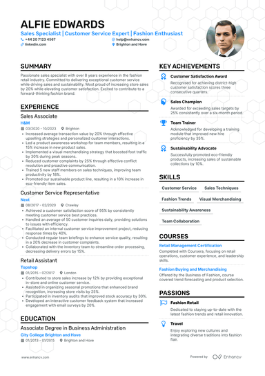Shop Assistant CV Examples & Guide for 2026