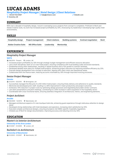 Construction Project Manager CV Examples & Guide for 2026