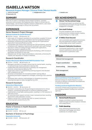 Psychologist CV Examples & Guide for 2026