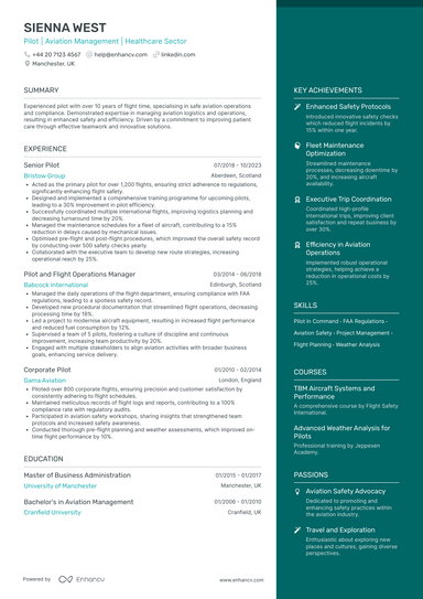 Airline Pilot CV Examples & Guide for 2026