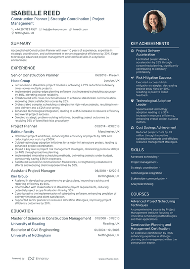 Construction CV Examples & Guide for 2026