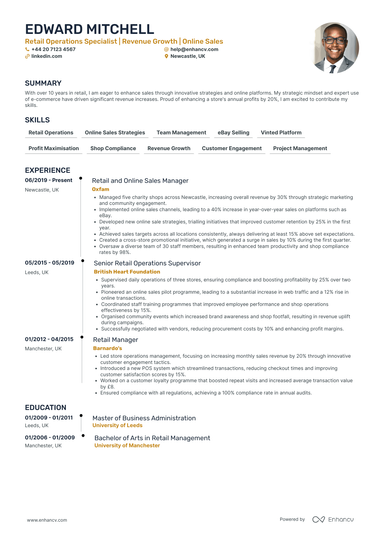 Sales Director CV Examples & Guide for 2026