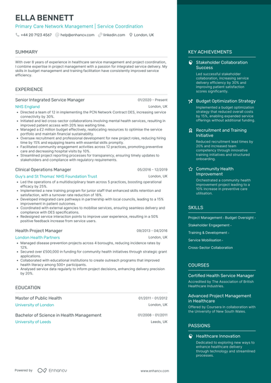 Care Manager CV Examples & Guide for 2026