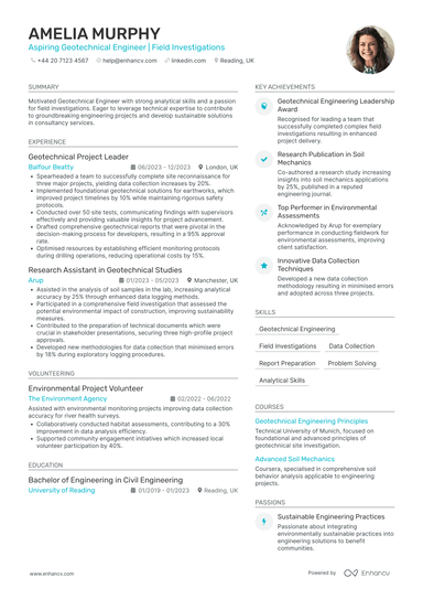 Engineering Student CV Examples & Guide for 2026