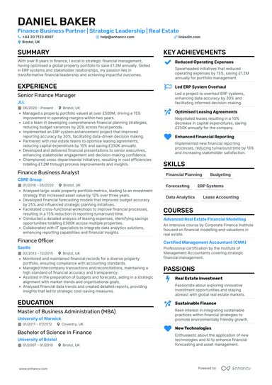Finance CV Examples & Guide for 2026