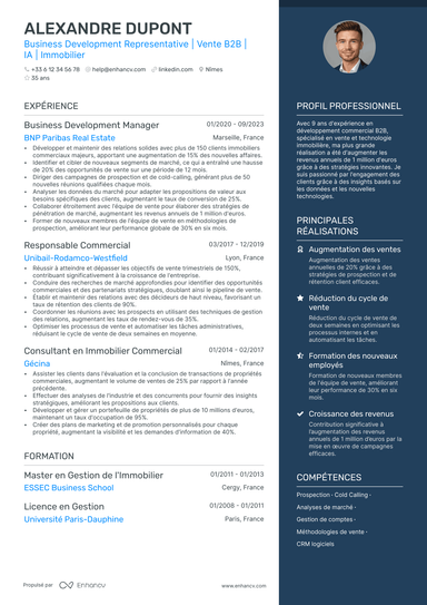 CV Commercial Impactant : 15 Modèles et Stratégies pour Réussir