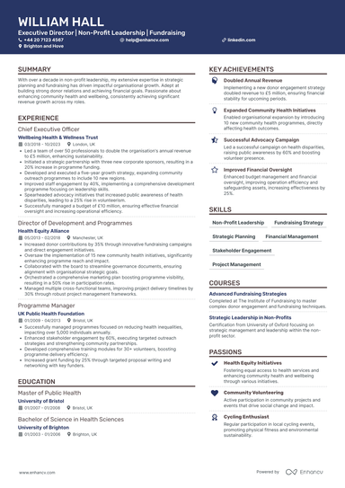 Managing Director CV Examples & Guide for 2026