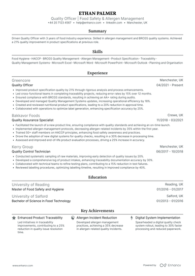 Baker CV Examples & Guide for 2026