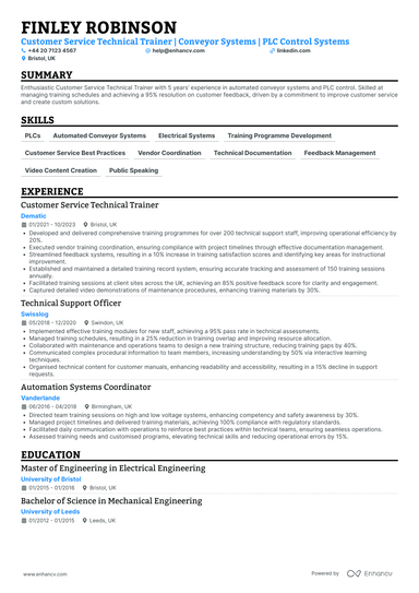 Customer Service CV Examples & Guide for 2026