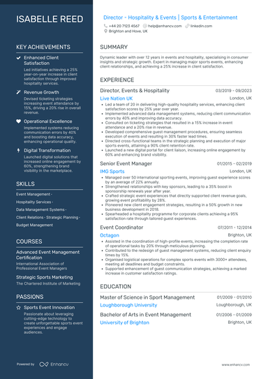 Hospitality CV Examples & Guide for 2026