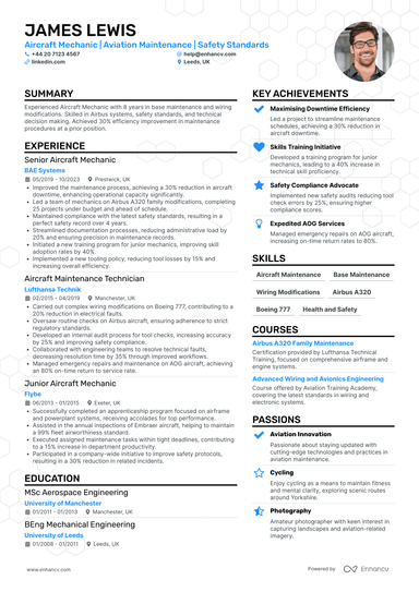 Mechanic CV Examples & Guide for 2026