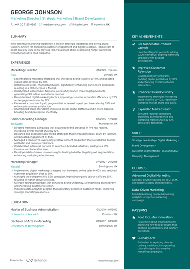 Director CV Examples & Guide for 2026