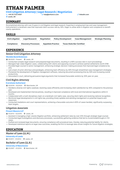 Legal Secretary CV Examples & Guide for 2026