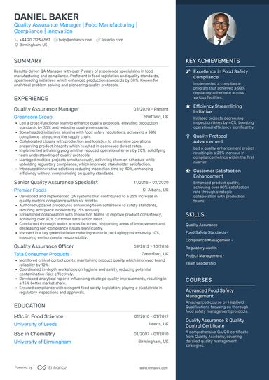 Manager CV Examples & Guide for 2026