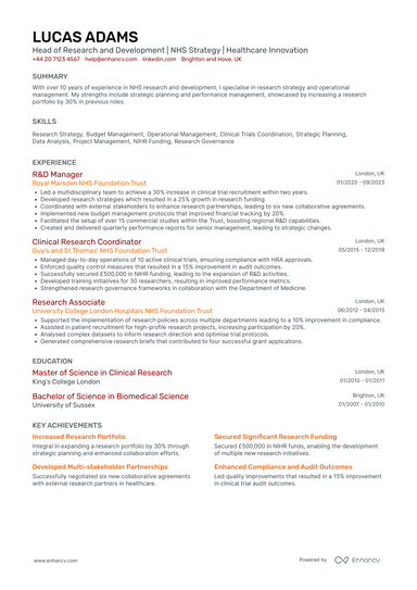 Director CV Examples & Guide for 2026