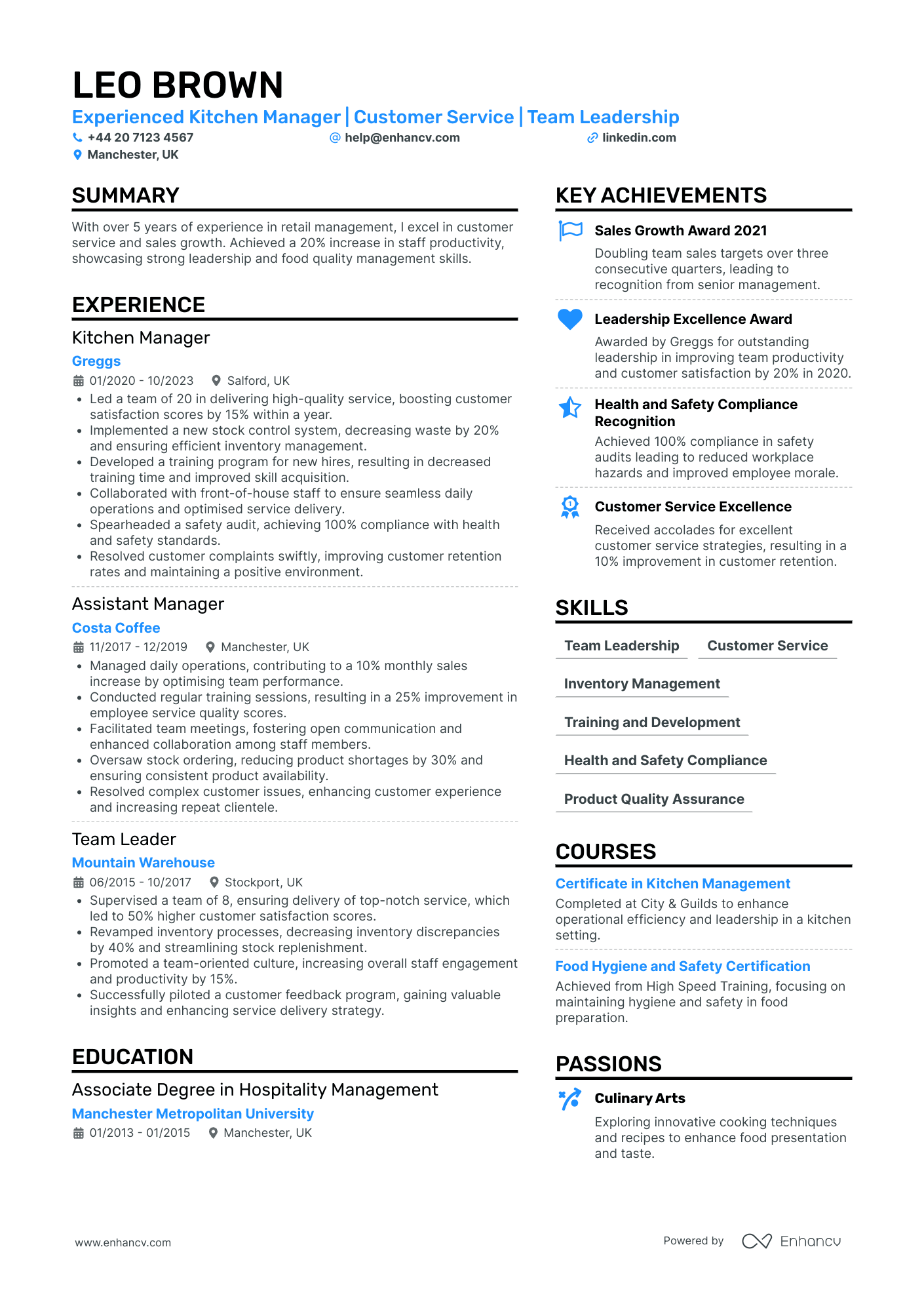 Retail Assistant Manager CV Examples & Guide for 2026