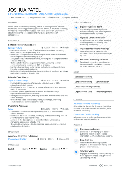 Change Management CV Examples & Guide for 2025