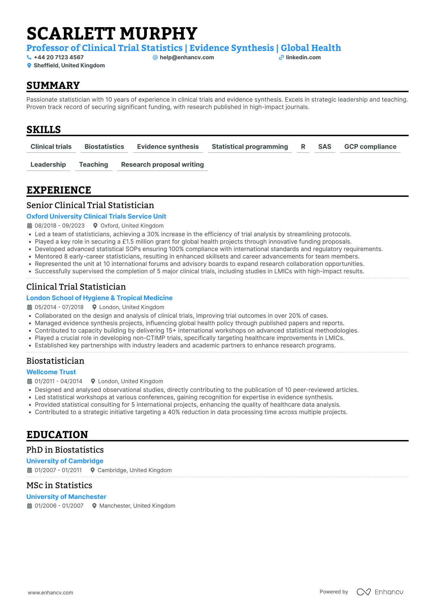 Sports CV Examples & Guide for 2026