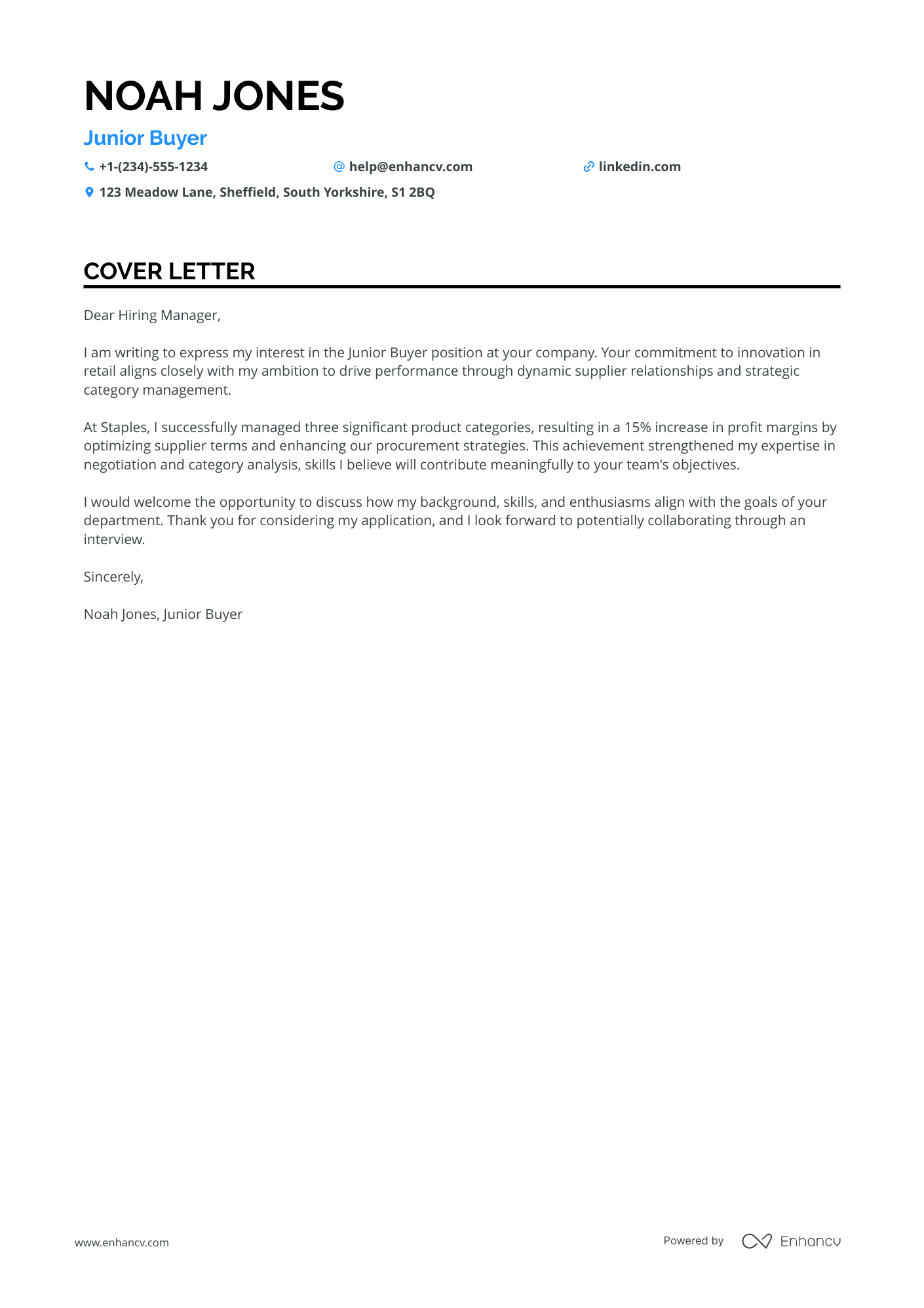 Retail Cover Letter Examples & Guide for 2025