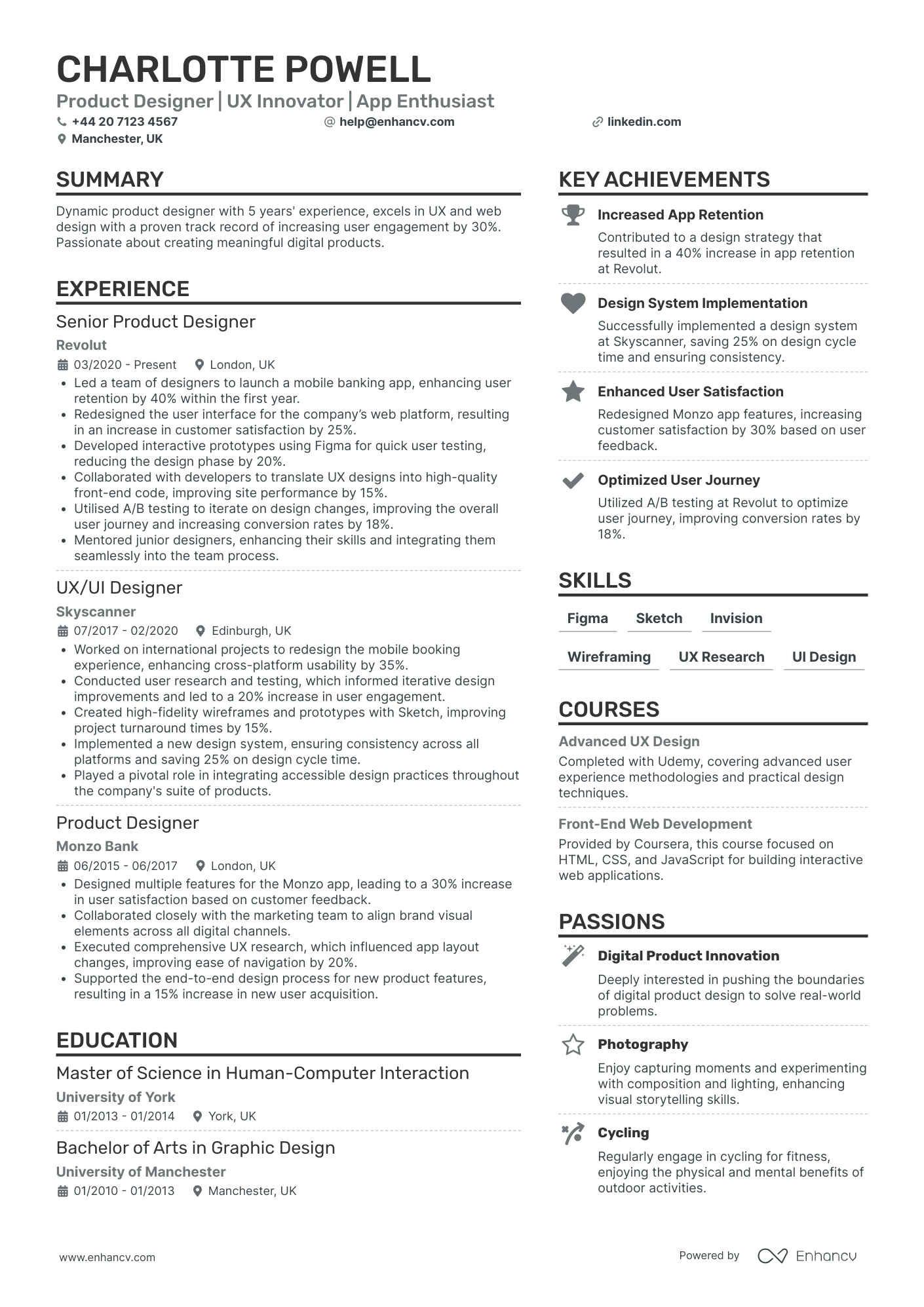 Digital Designer CV Examples & Guide for 2026