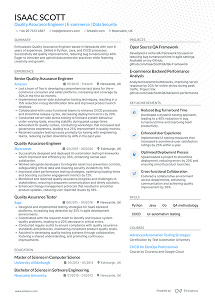 Software Developer CV Examples & Guide for 2025