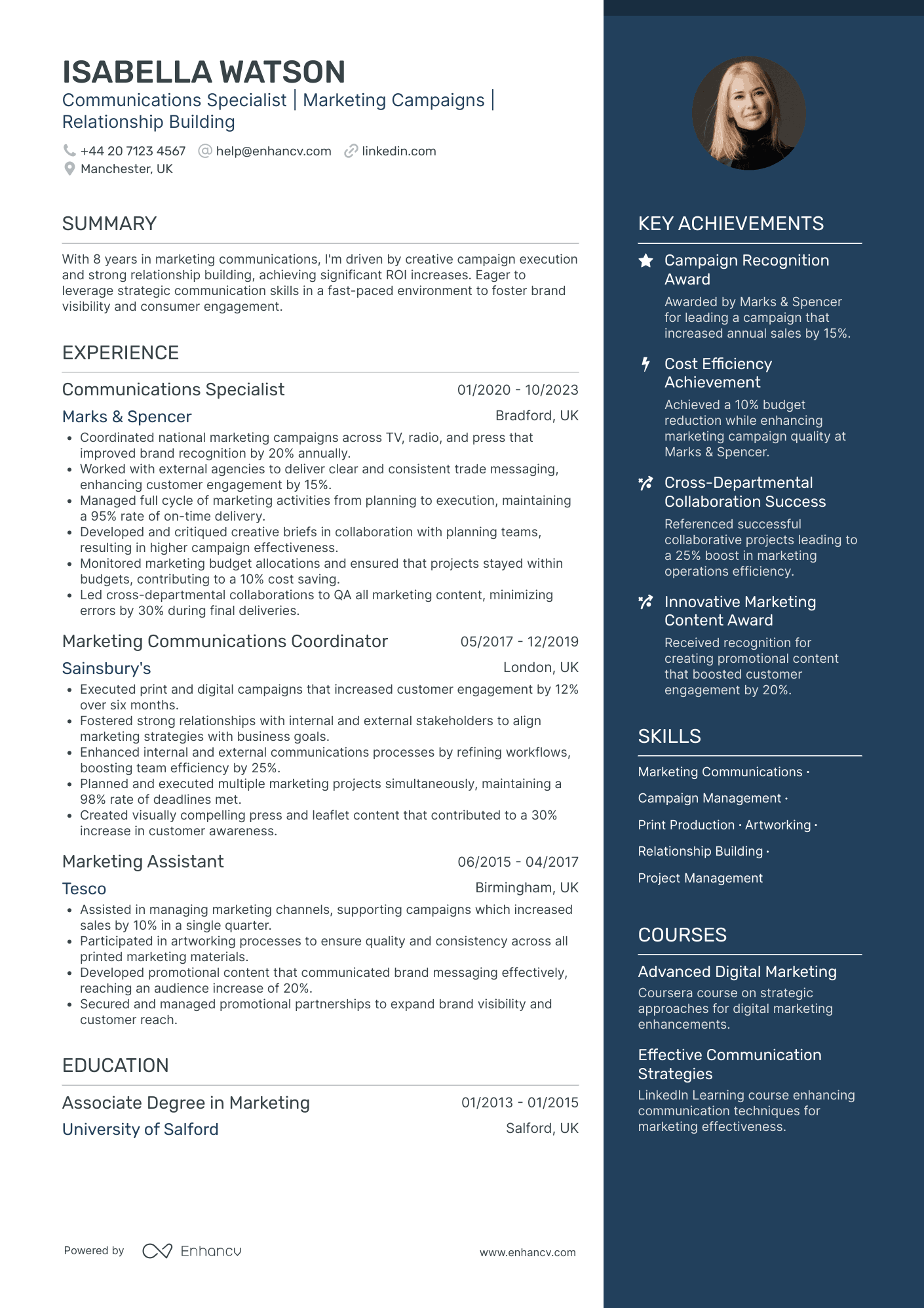 Coffee Shop CV Examples & Guide for 2026