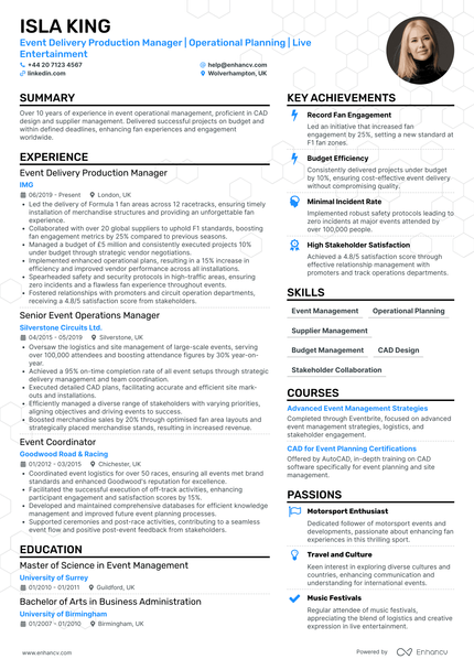 Design Manager CV Examples & Guide for 2026