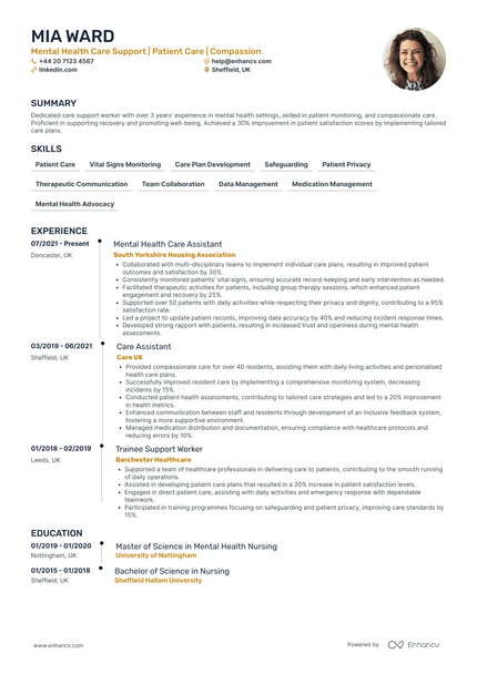 Care Worker CV Examples & Guide for 2026