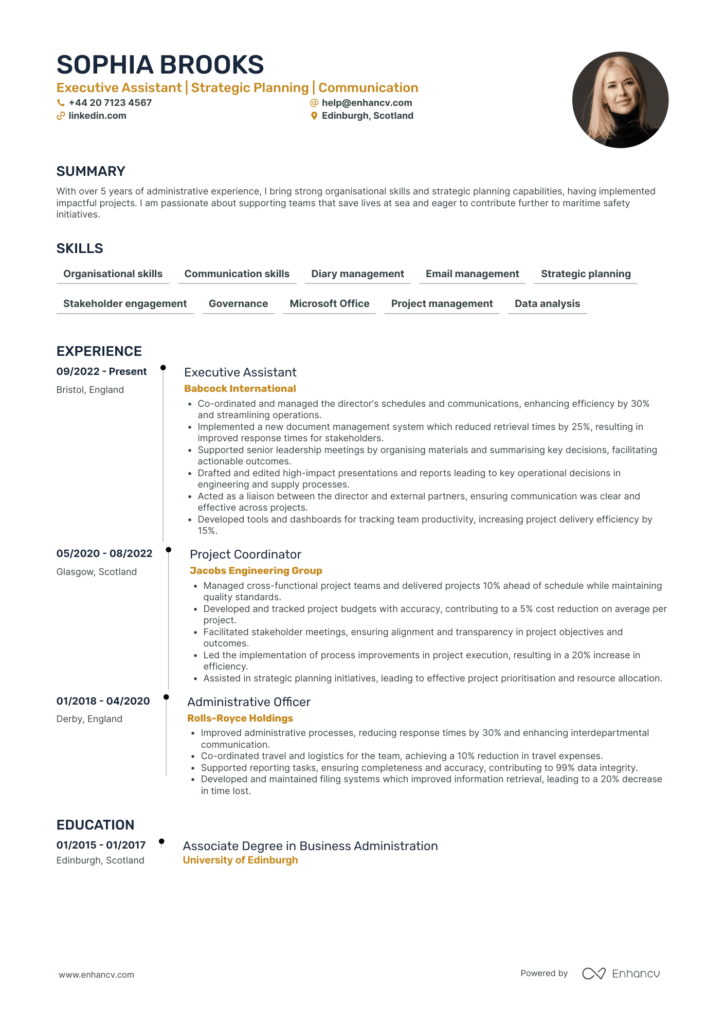 Administrative Assistant CV Examples & Guide for 2026