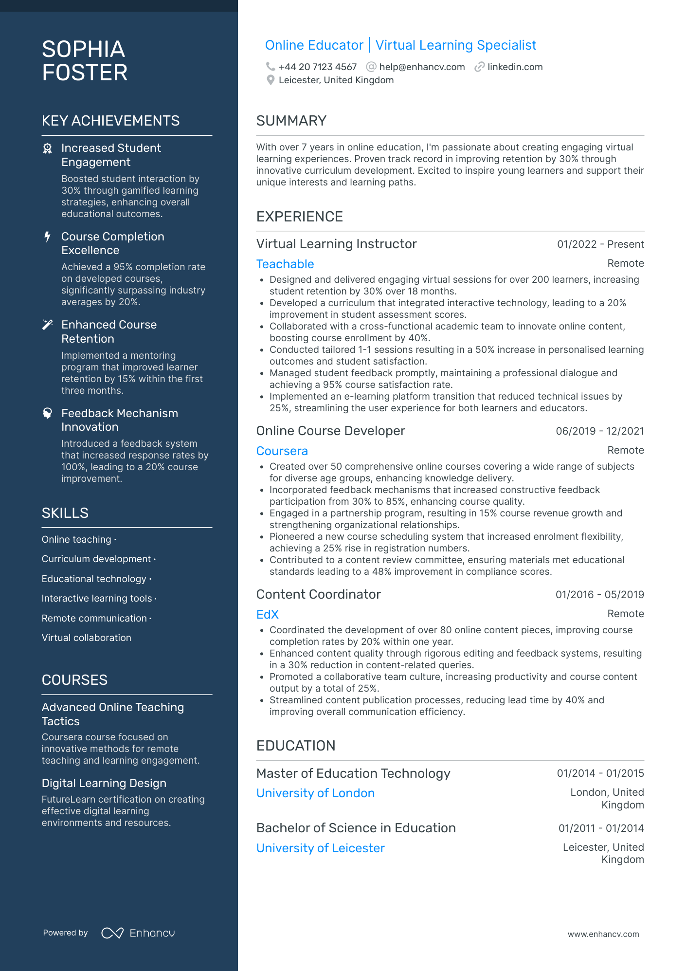 Teacher CV Examples & Guide for 2026