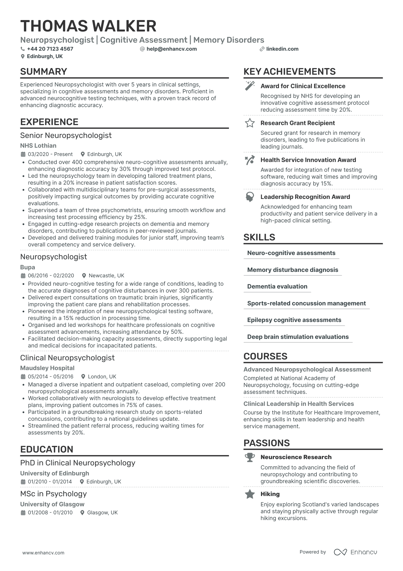 Sports CV Examples & Guide for 2026