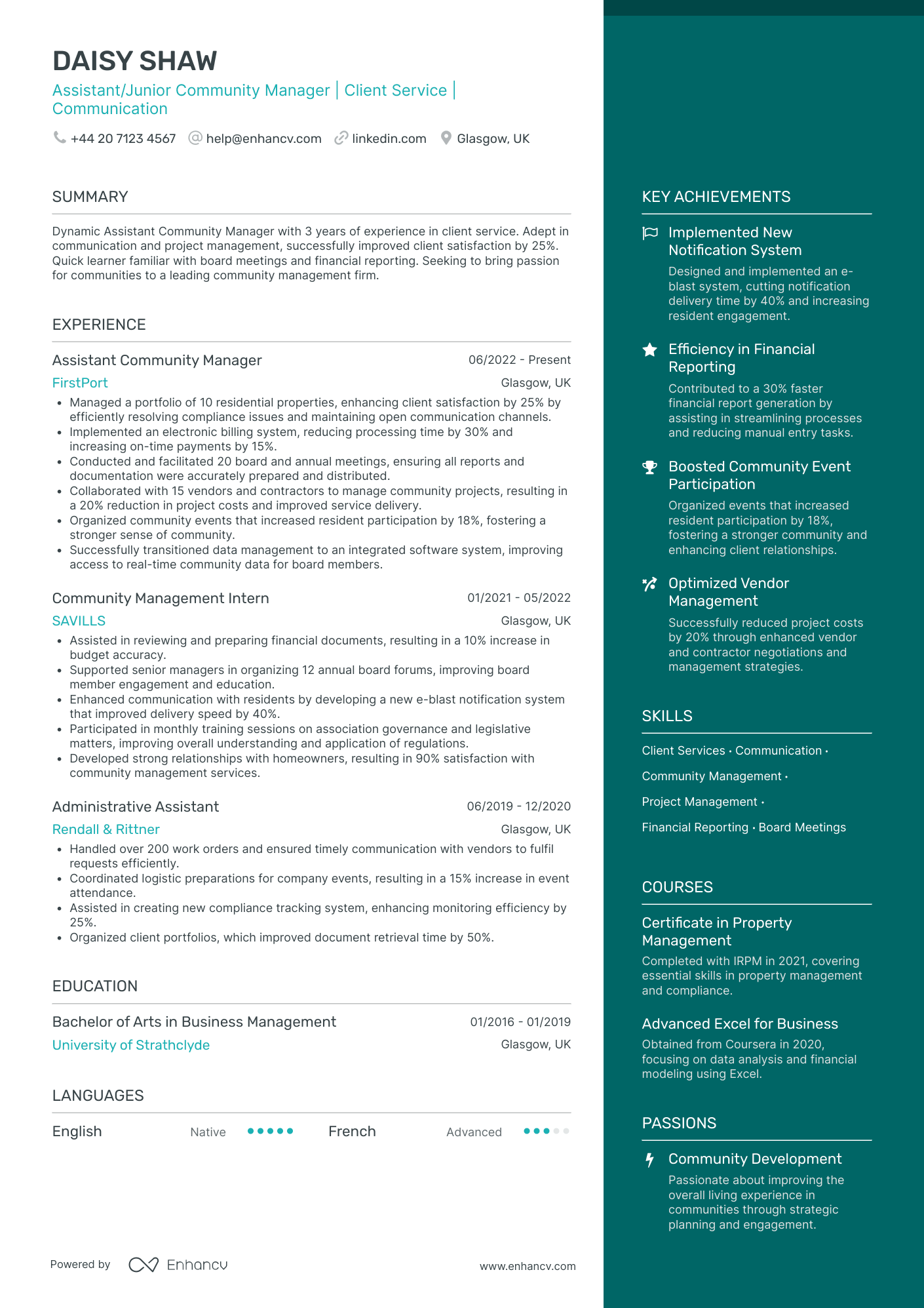Community Manager CV Examples & Guide for 2026