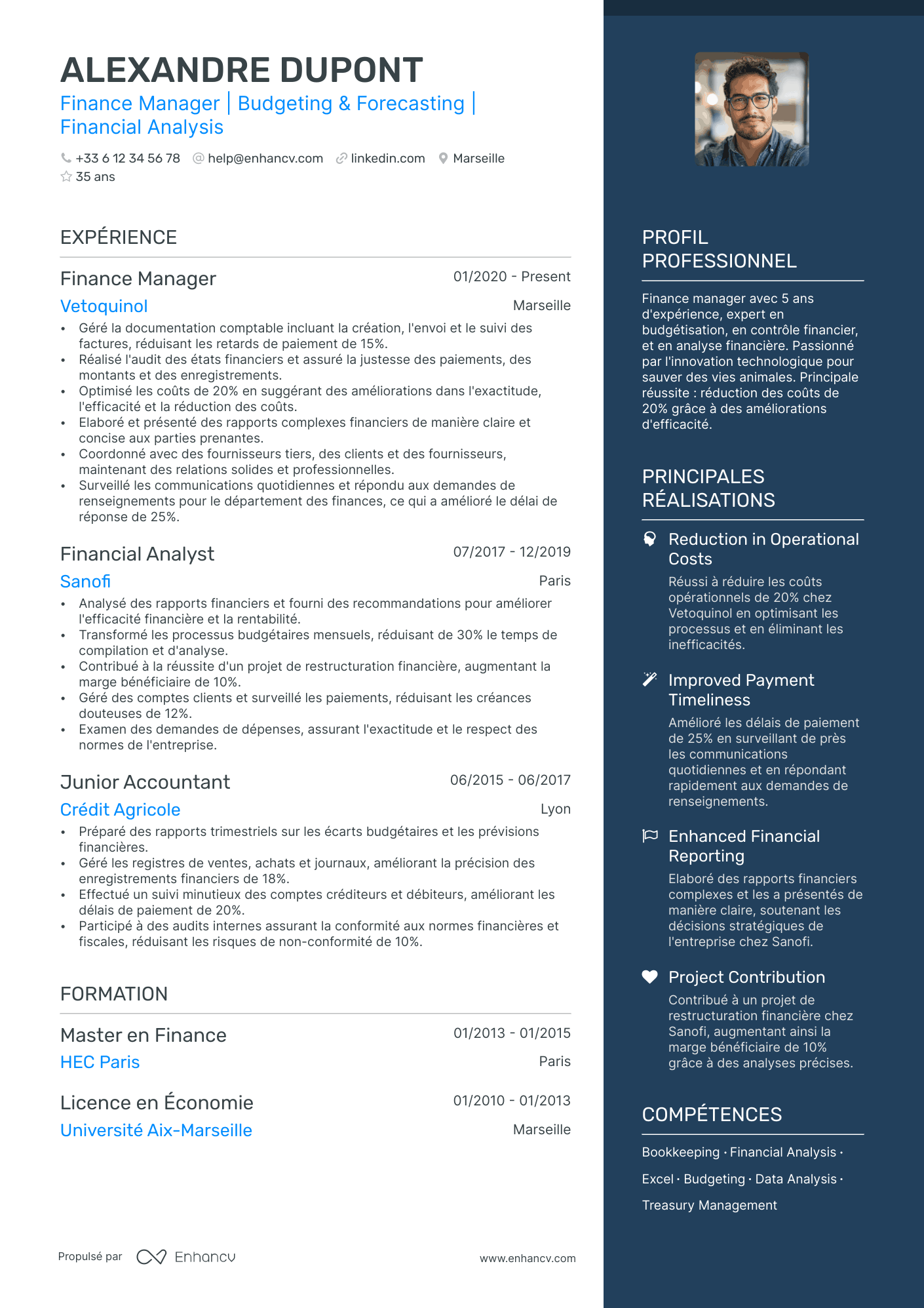 CV Directeur Commercial : Exemple Gagnant et Conseils Clés