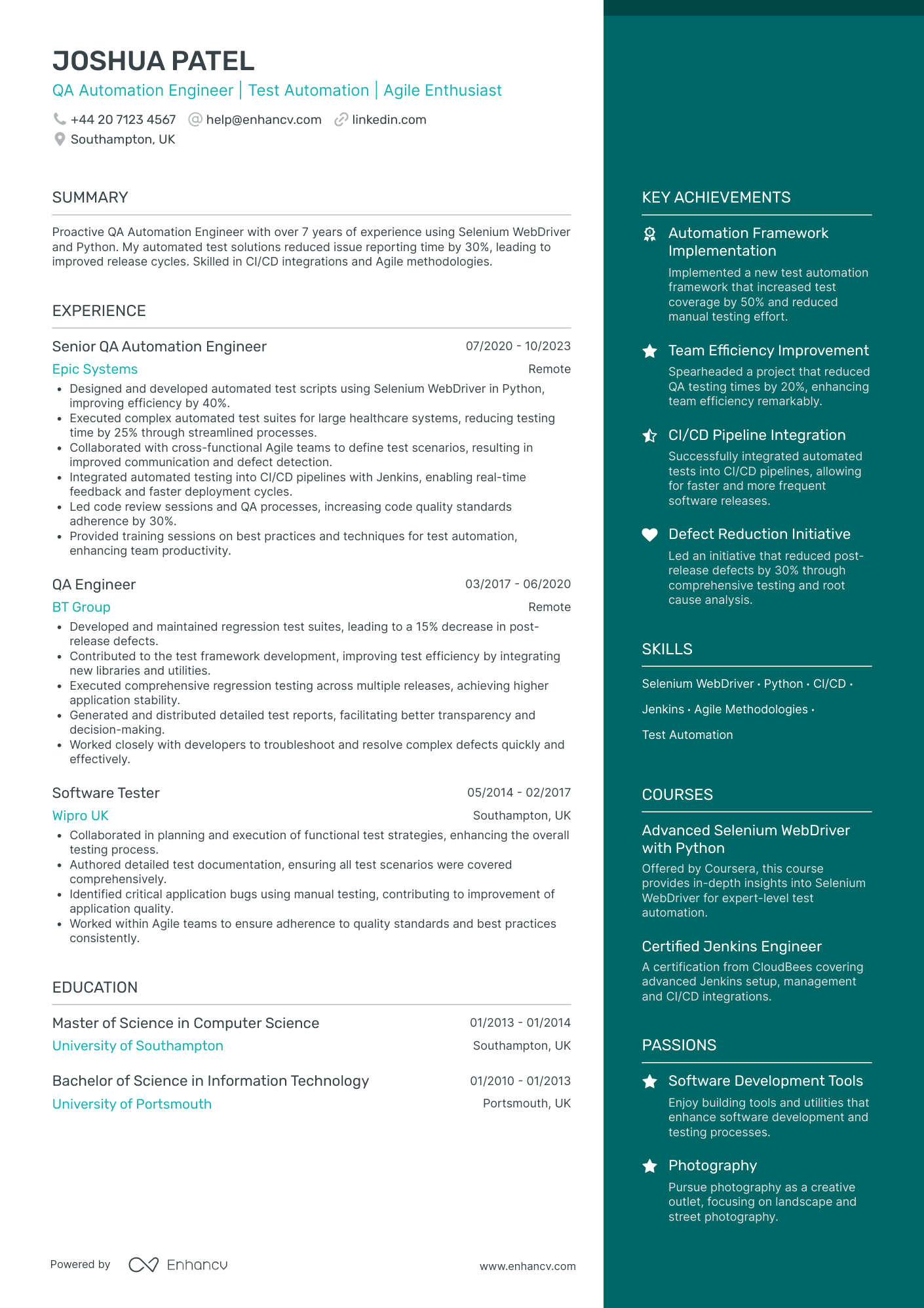 Manual Tester CV Examples & Guide for 2026