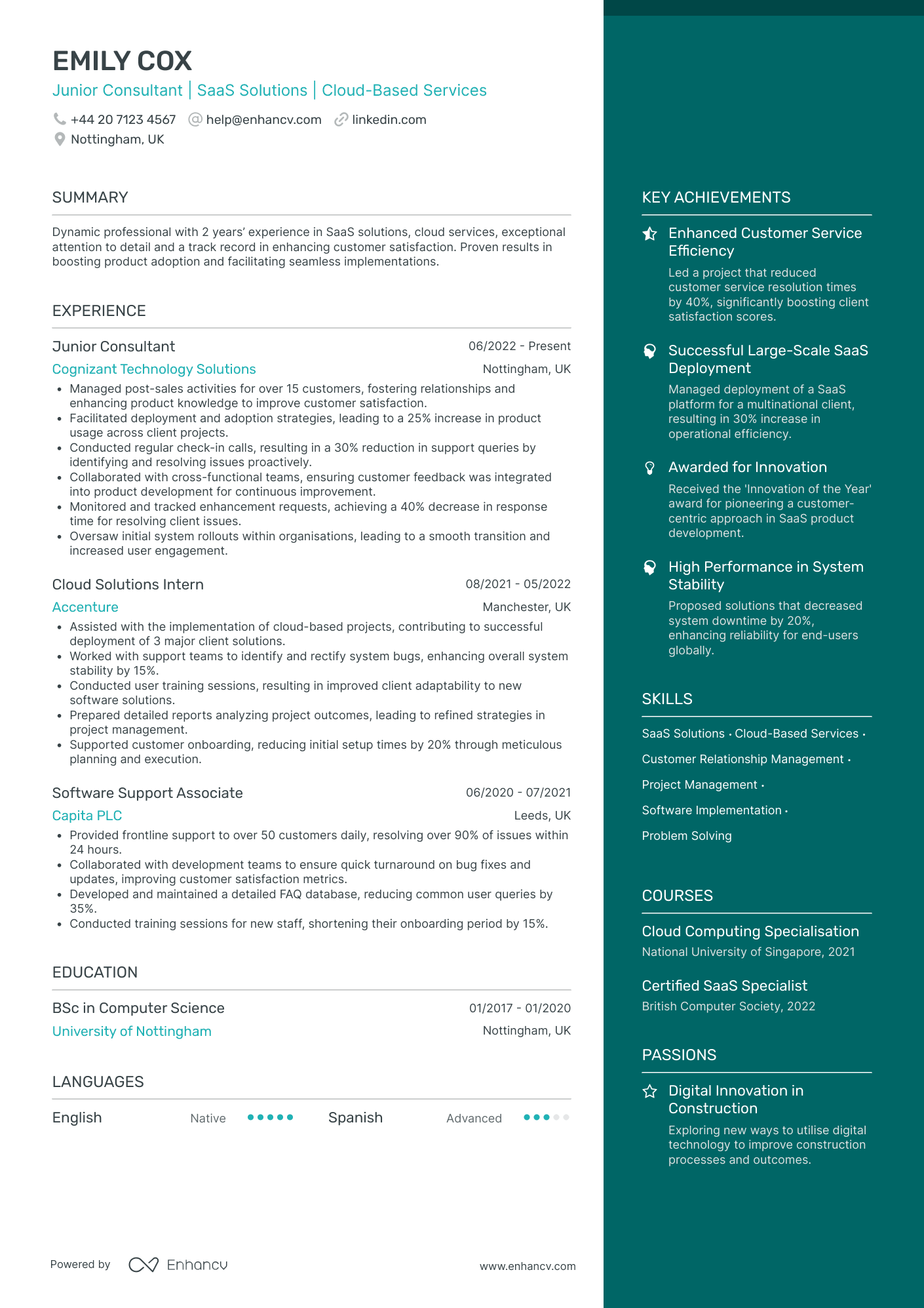 Consultant CV Examples & Guide for 2026