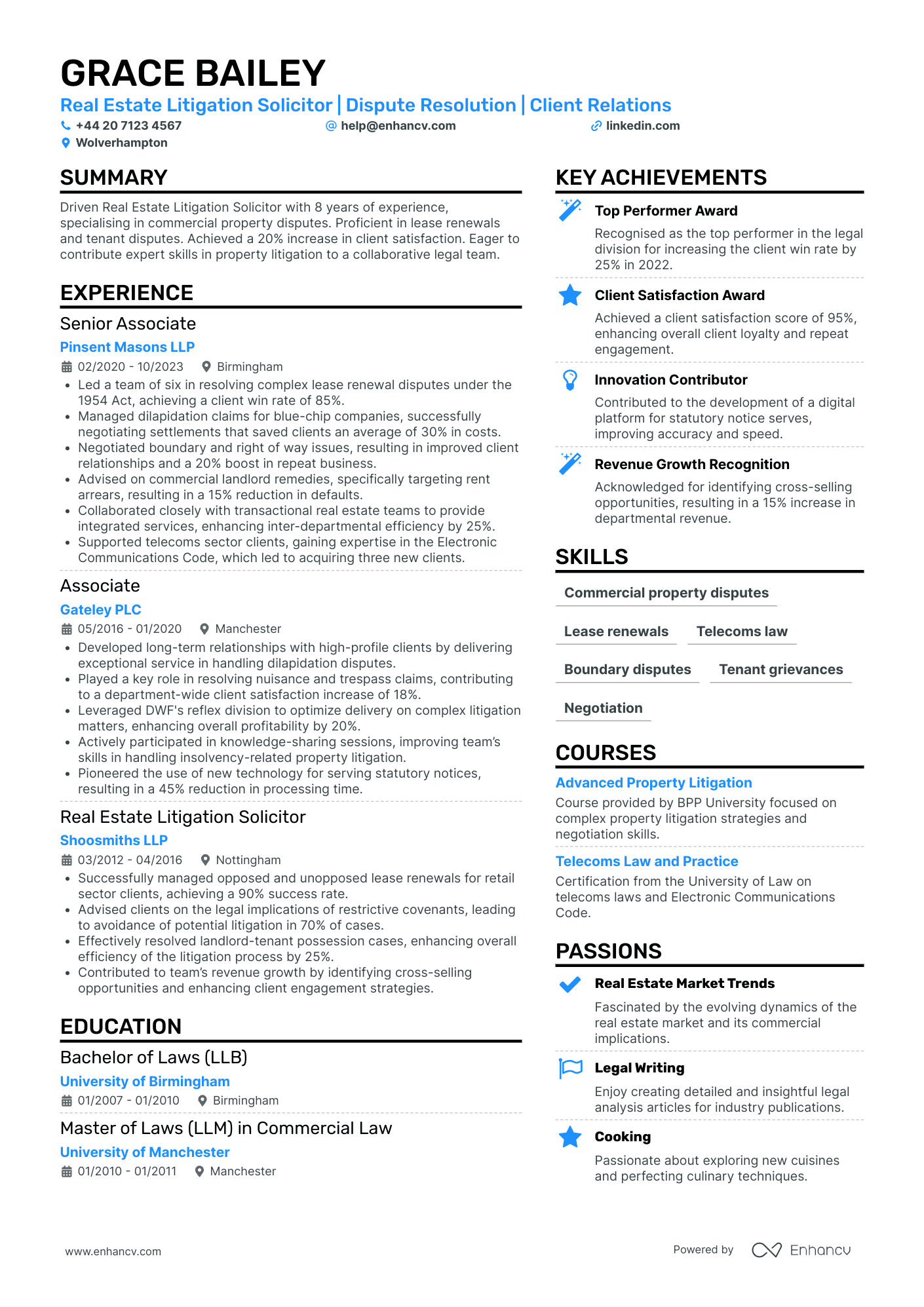 Solicitor CV Examples & Guide for 2026