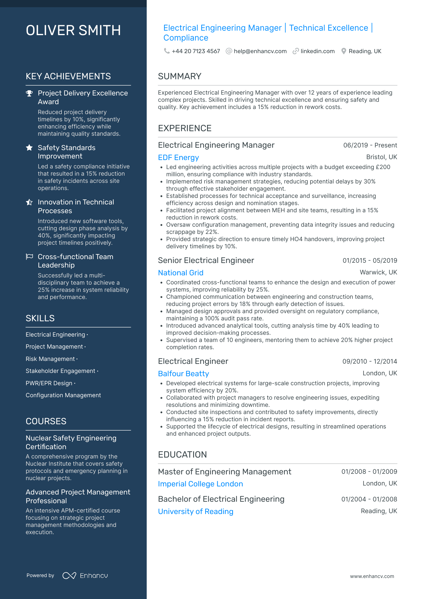 Engineering Manager CV Examples & Guide for 2026