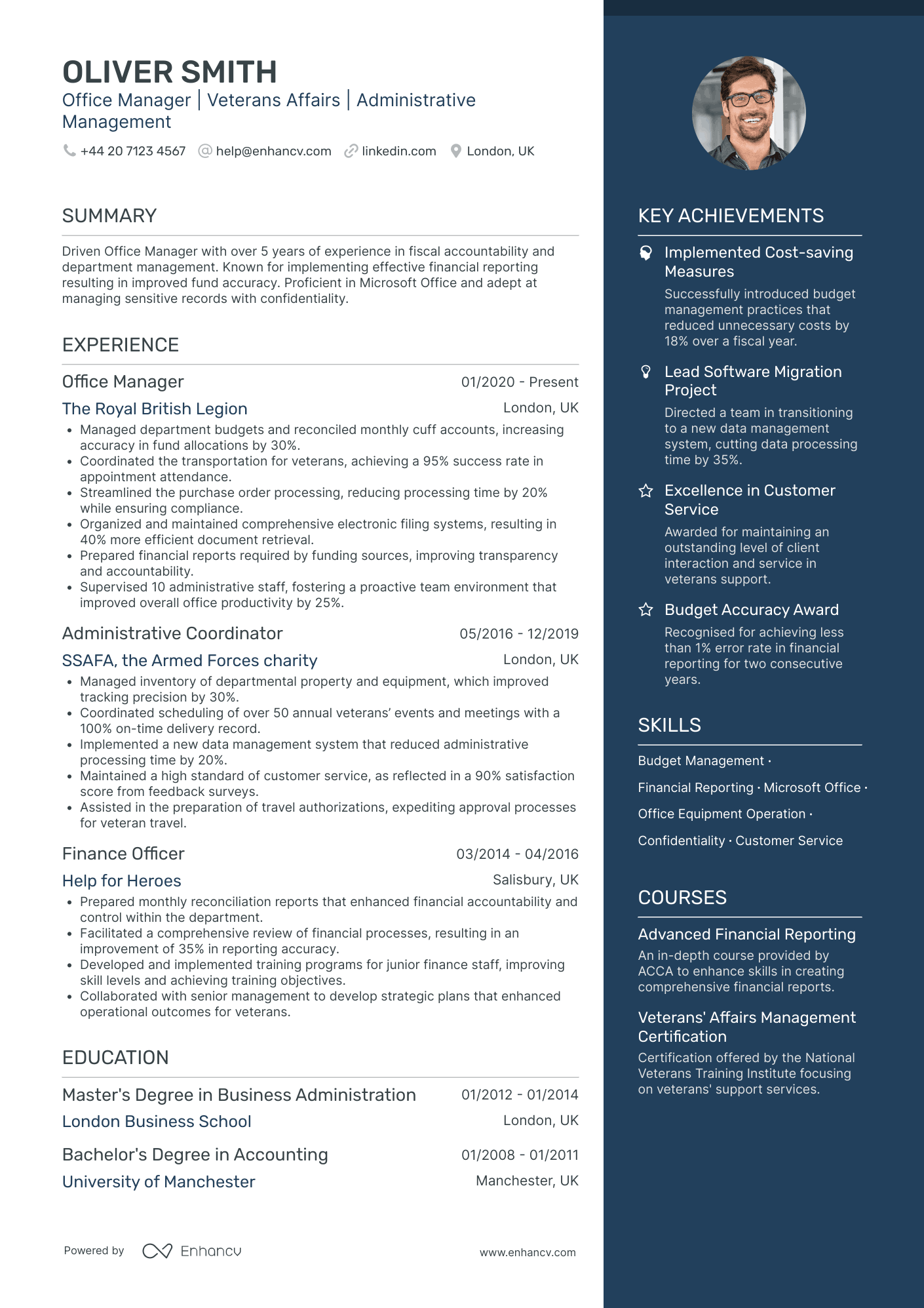 Office Manager CV Examples & Guide for 2026