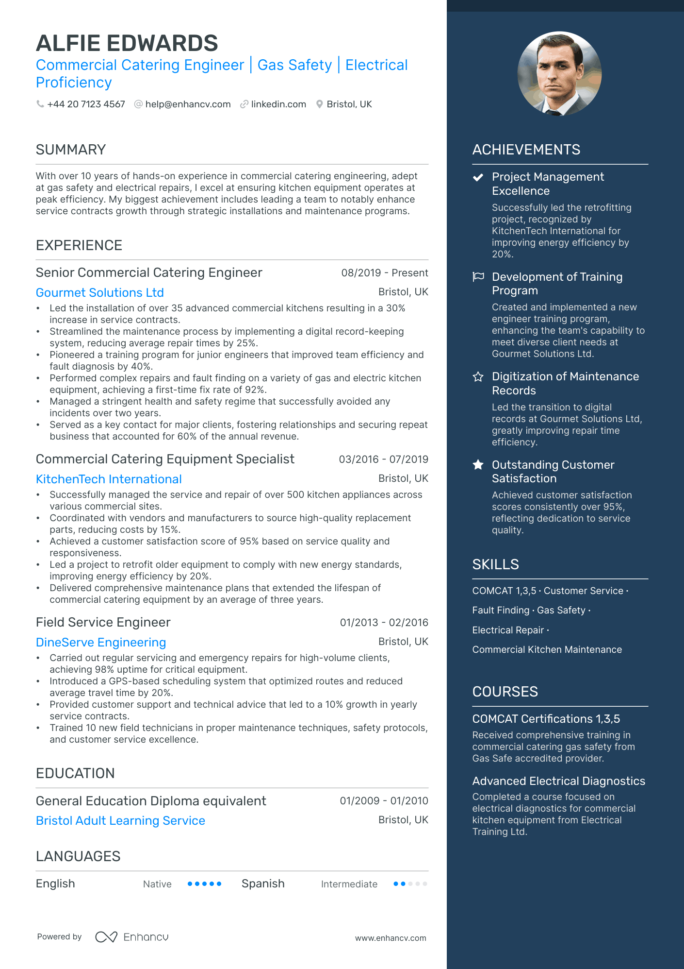 Catering CV Examples & Guide for 2025